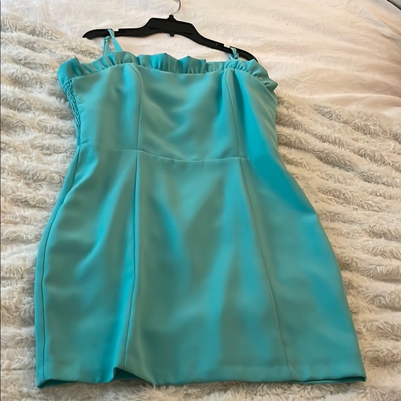 Dresses | Elegant Turquoise Dress | Poshmark